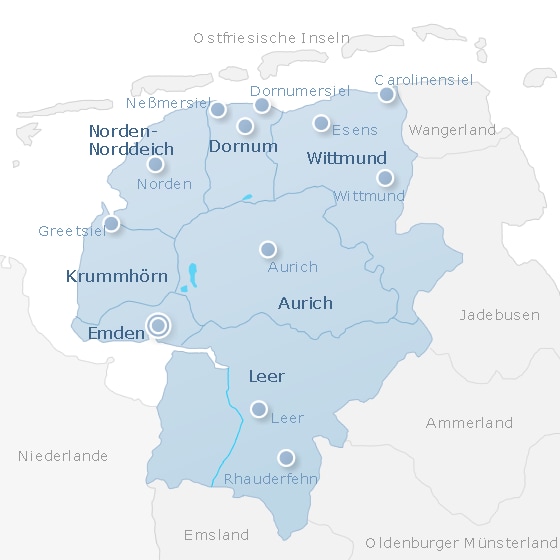 Ferienwohnungen & -häuser in Ostfriesland mieten | Nordsee-Urlaub